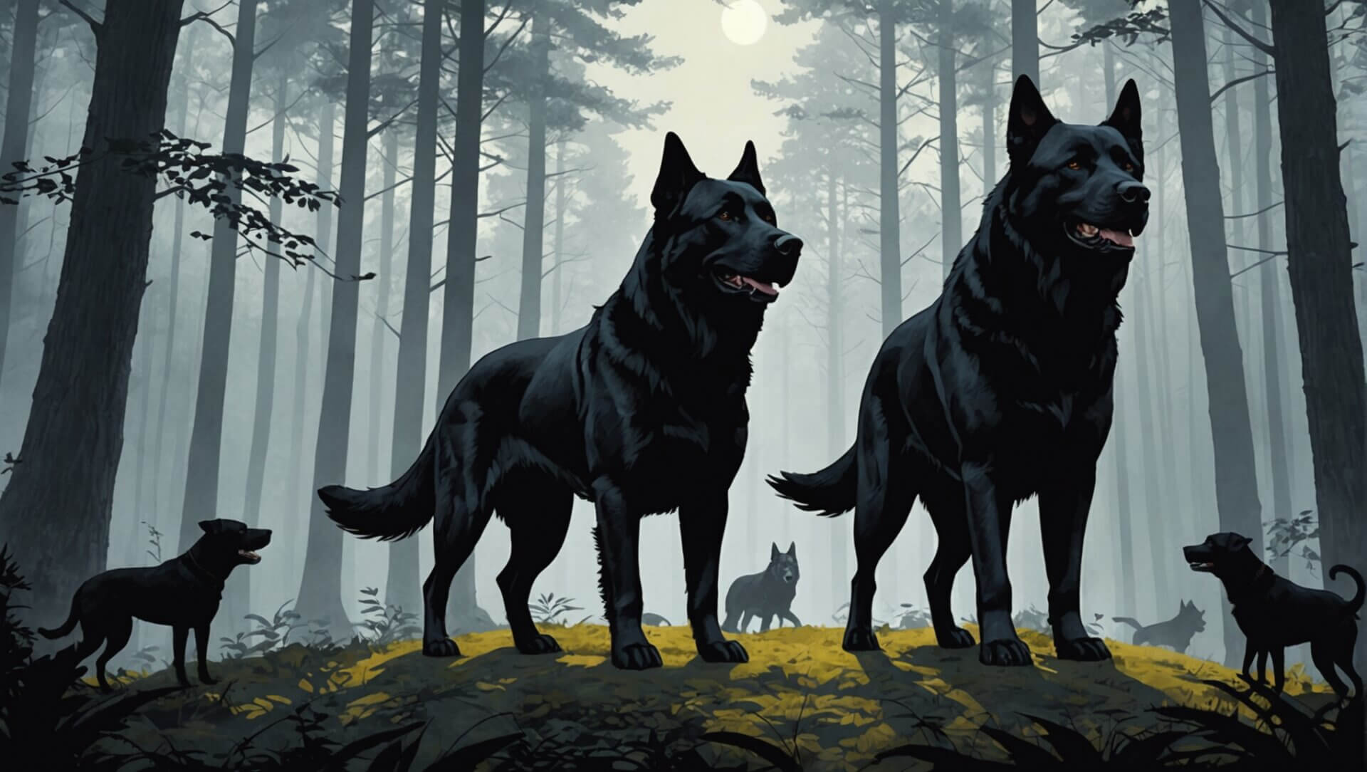 Big Black Dog Scary: Understanding The Scariest Black Dogs